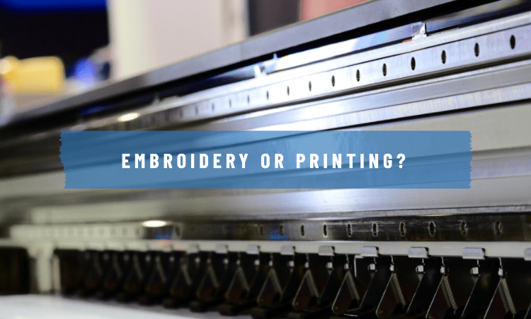 Embroidery vs Printing for Your Team’s Sportswear – Champion Teamwear