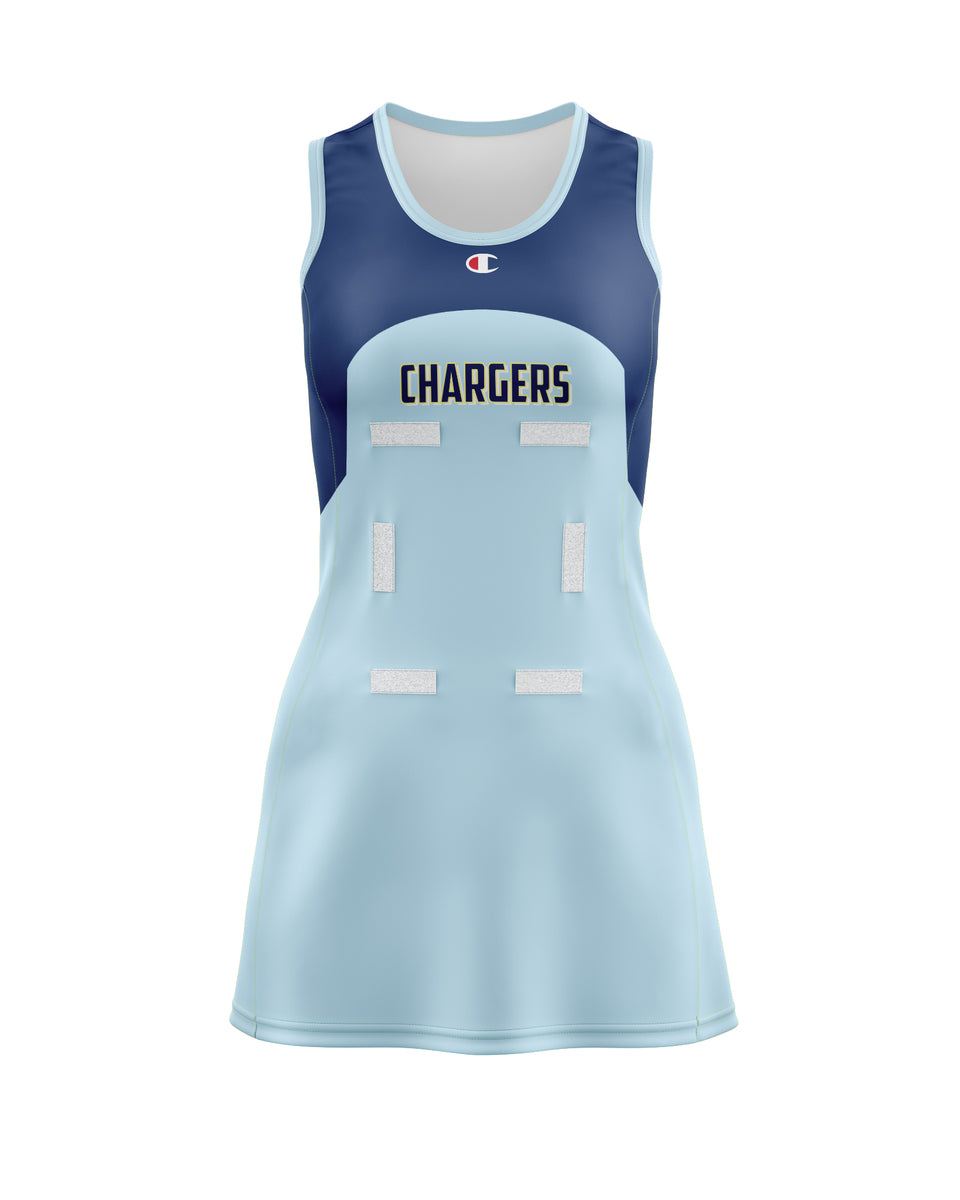 Custom Chargers Netball Dress – Champion Teamwear