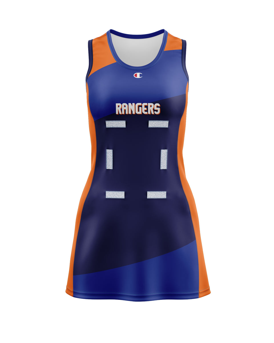 Custom Rangers Netball Dress – Champion Teamwear