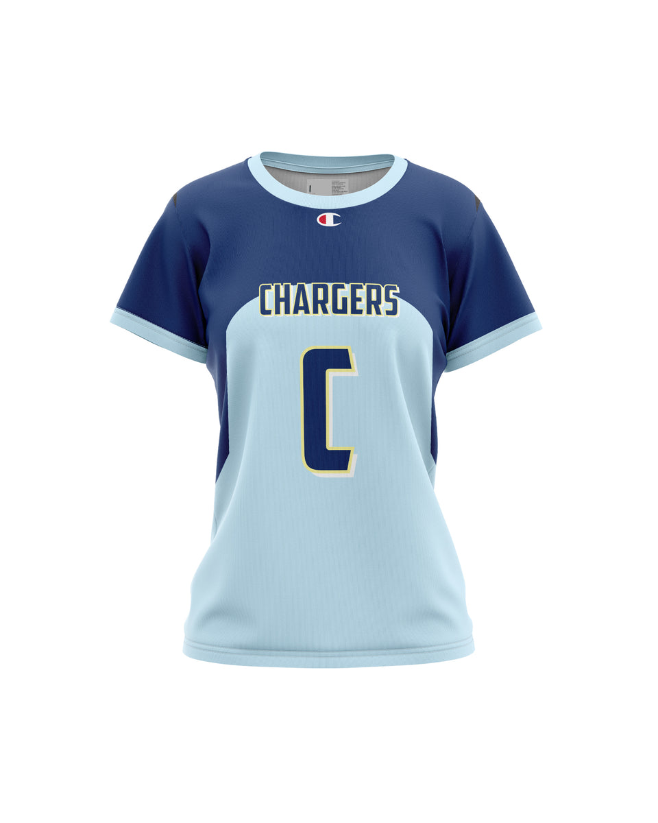 Custom Chargers Netball Tshirt - Womens – Champion Teamwear