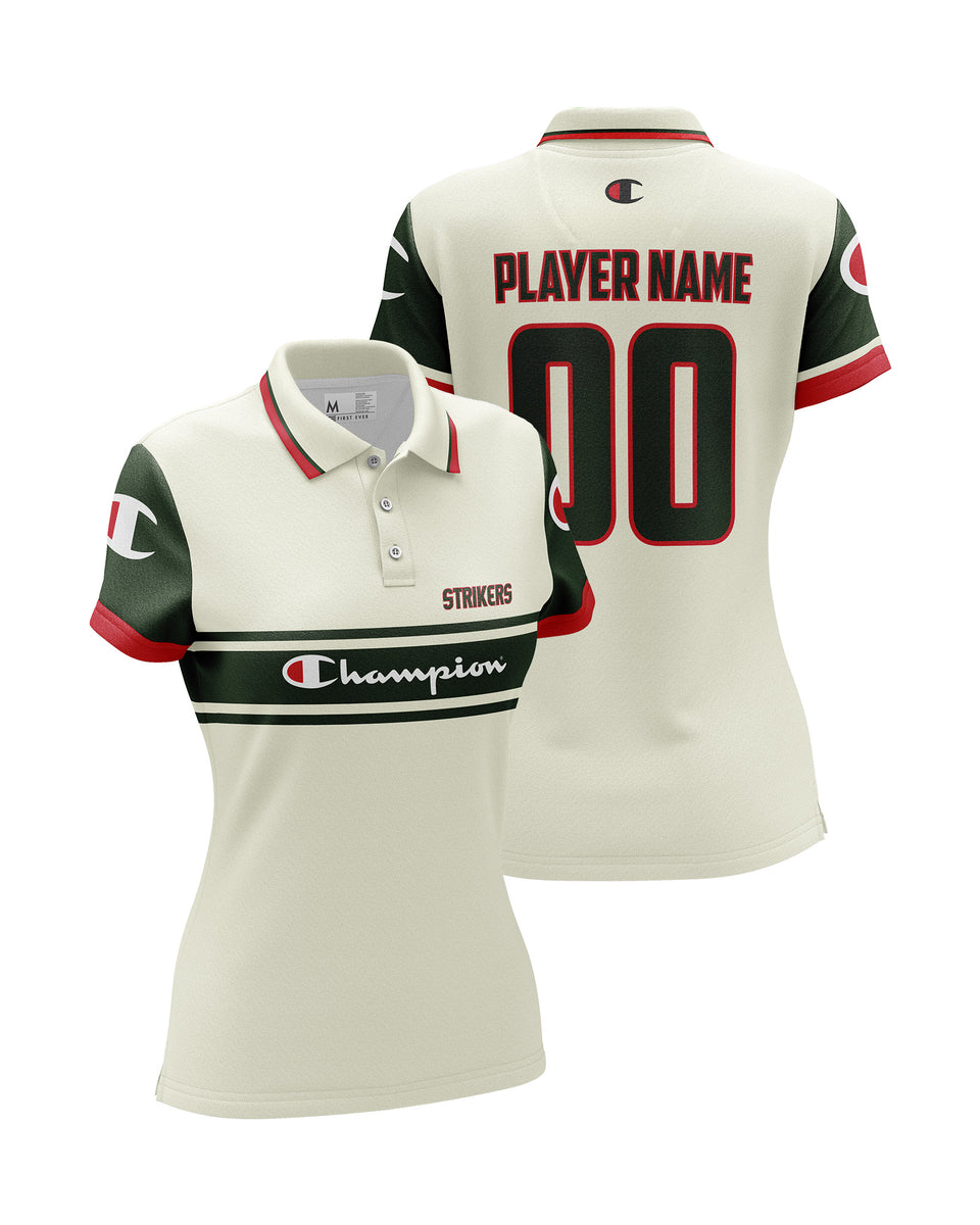 Custom Strikers Polo - Womens – Champion Teamwear